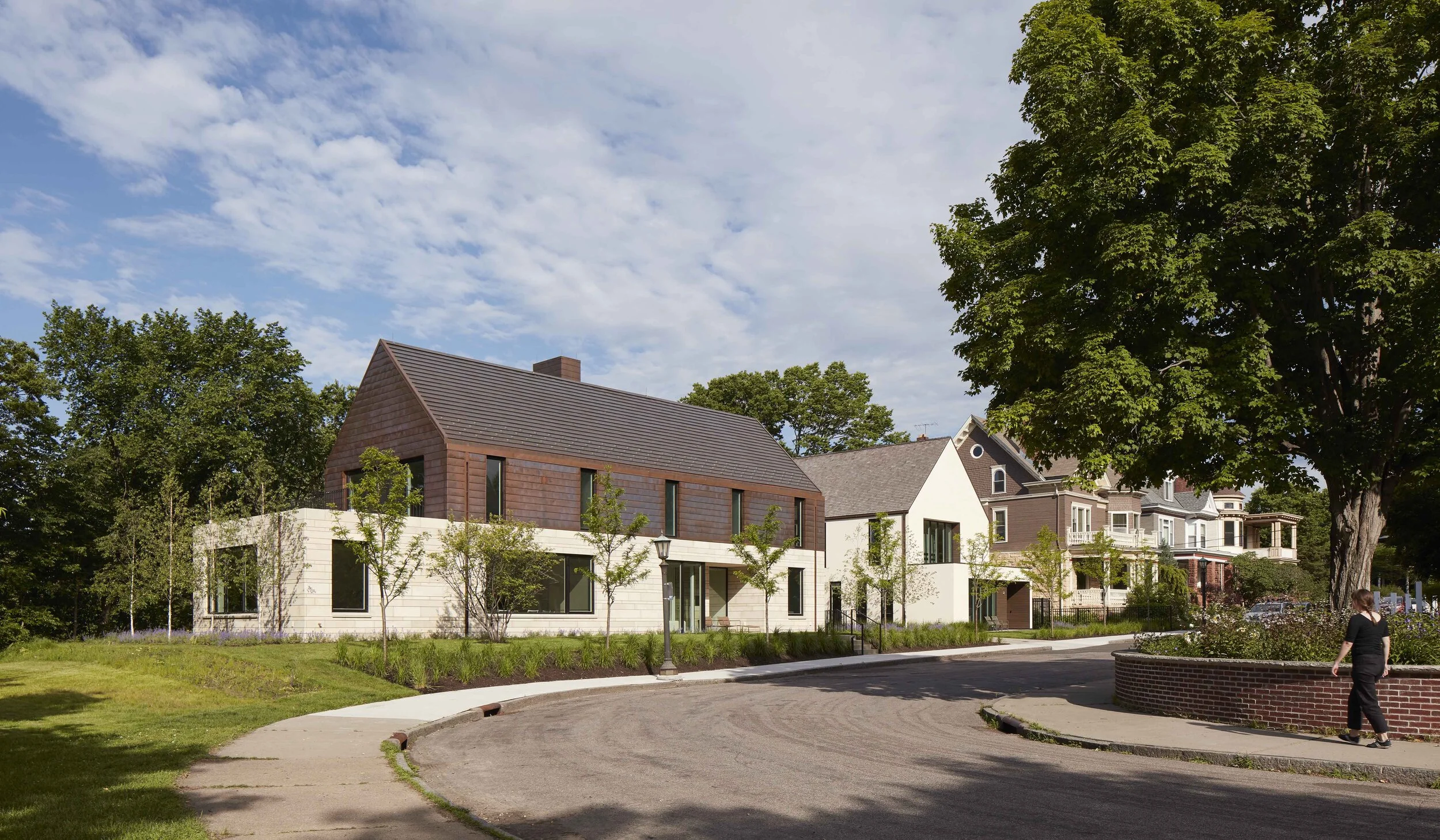 A Pairing of New Homes Integrates Contemporary, Barrier-Free Design ...