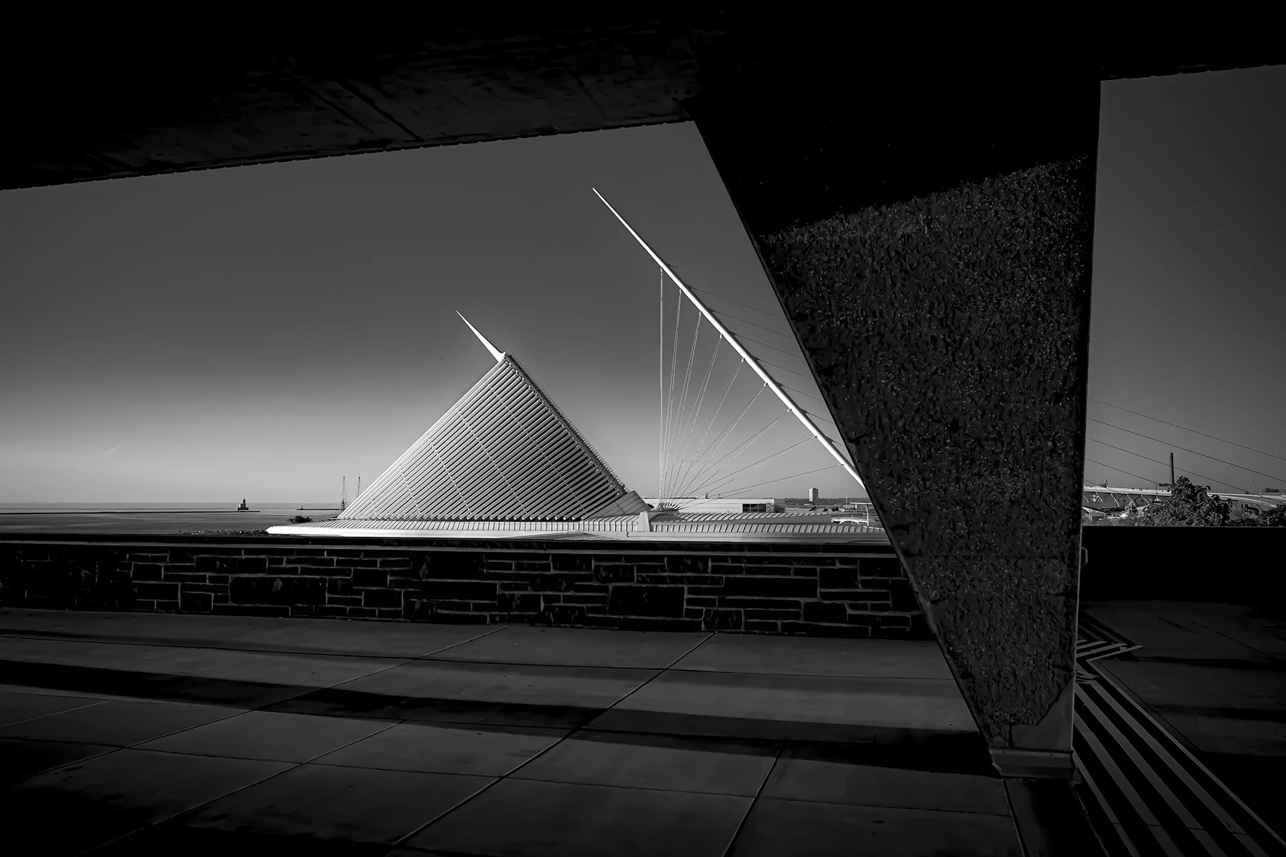 The Milwaukee Art Museum’s Quadracci Pavilion at Sunrise — ENTER