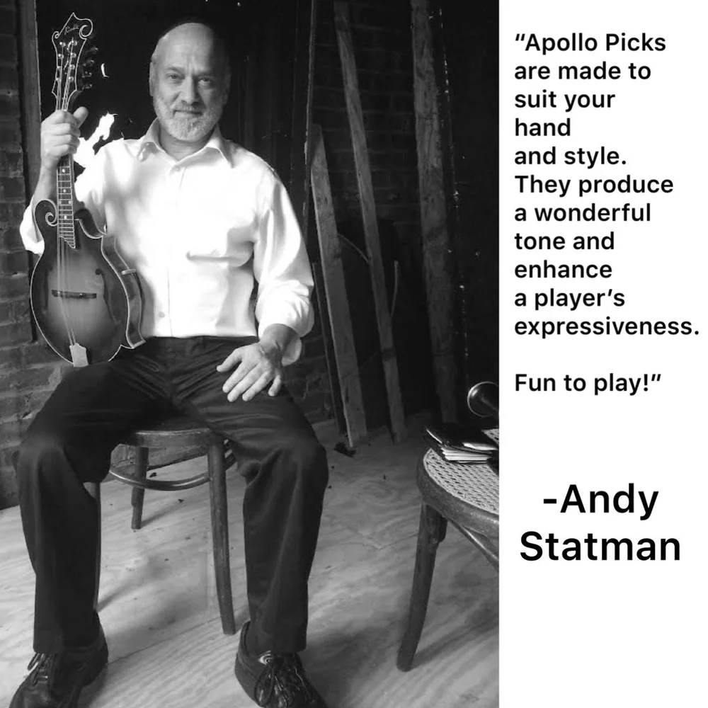 Apollo Picks | Custom Made. Casein and PEEK.