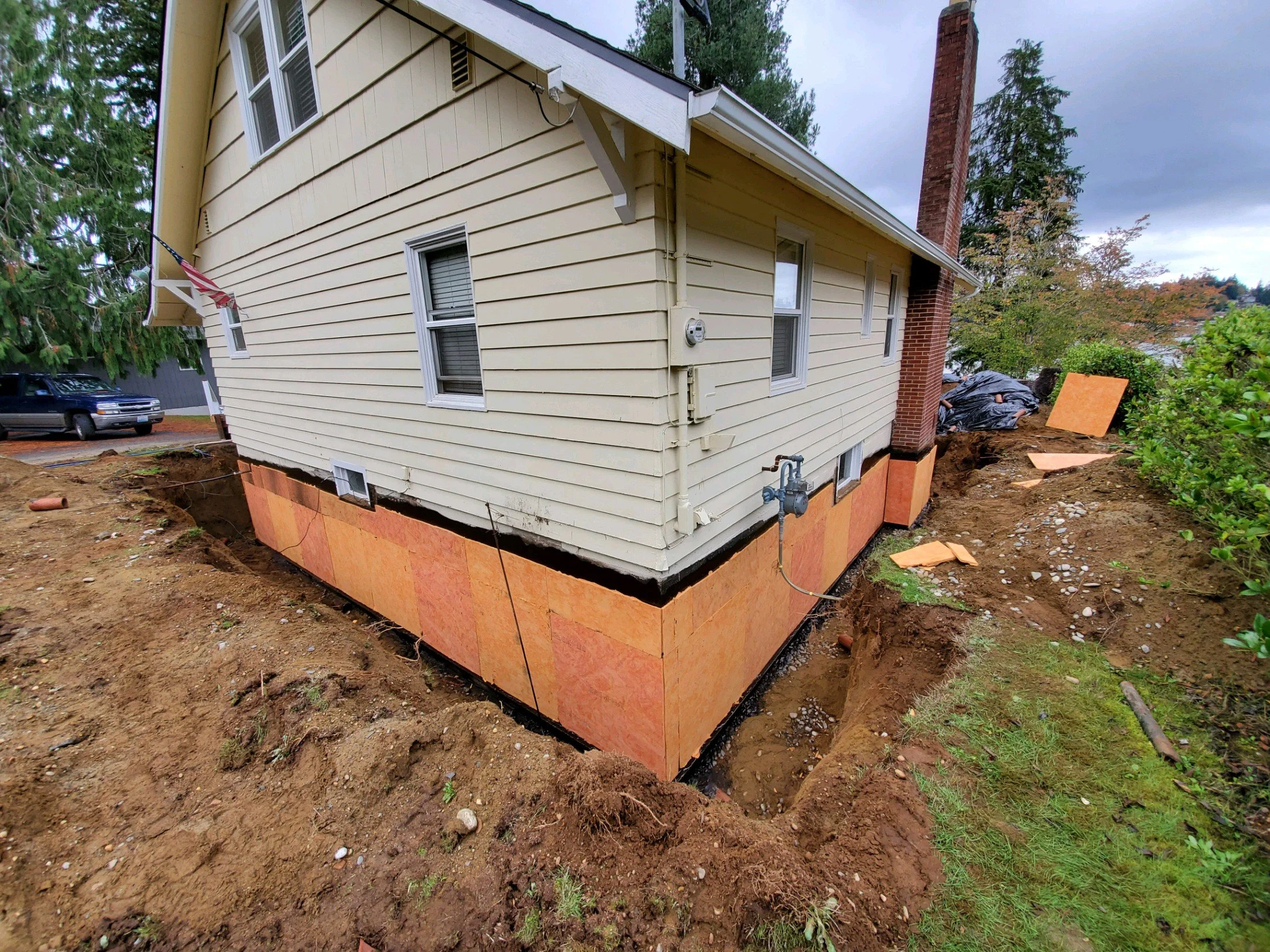 Foundation Waterproofing - Kitsap Drainage and Waterproofing