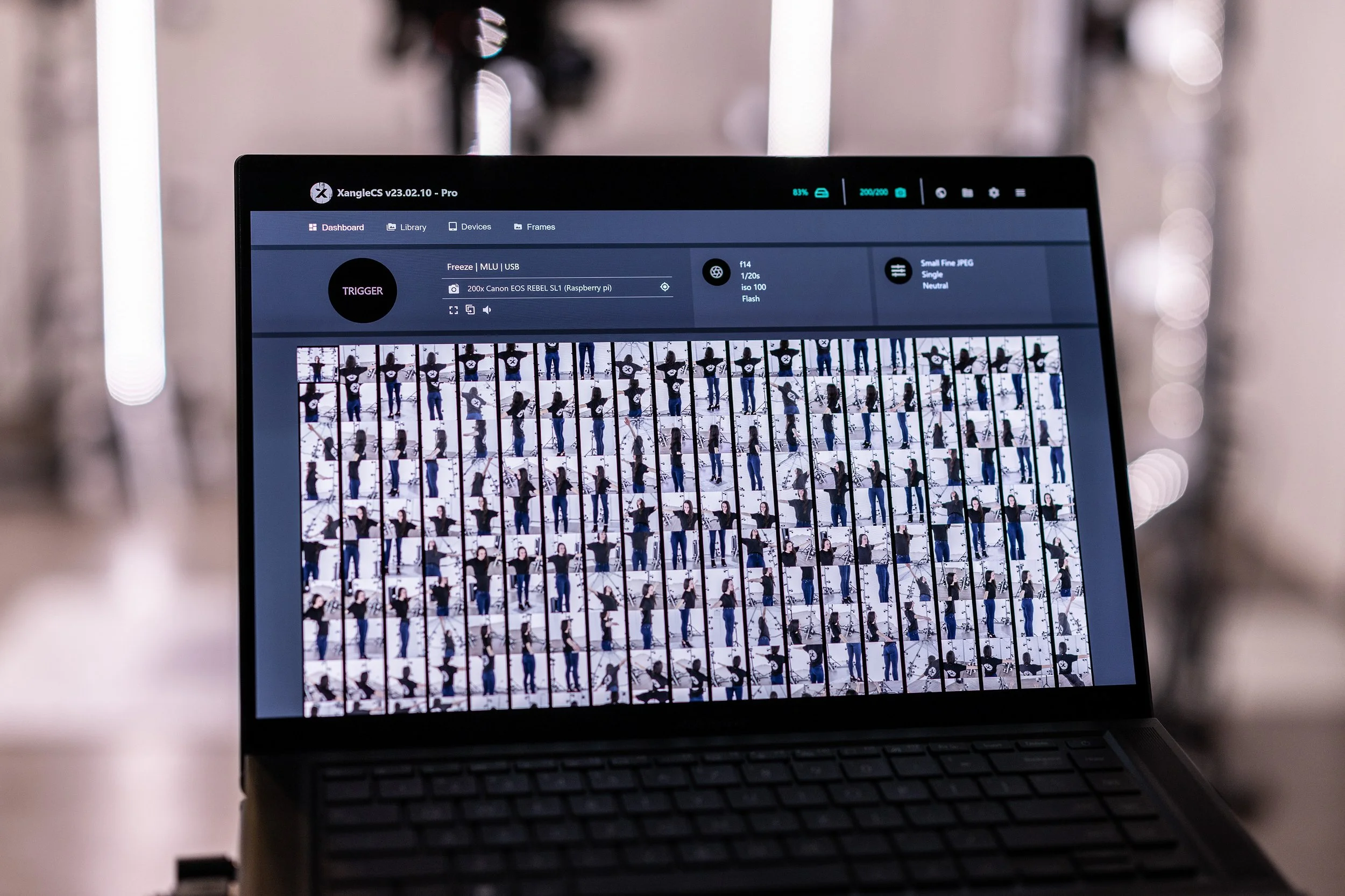 Photogrammetry / 3d-scan software - connect, control and trigger up to 250 cameras — XangleCS