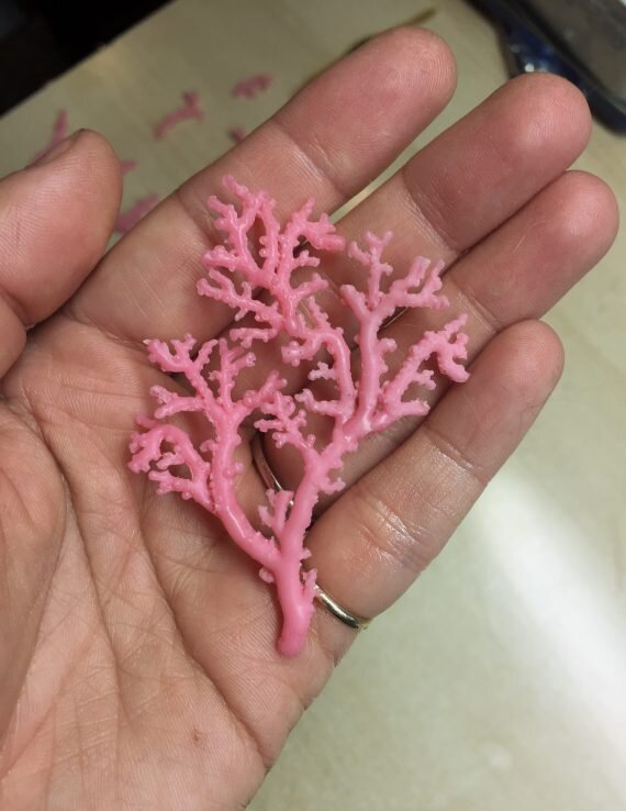 The making of the Coral Fan Crown — Enchanted Doll - Marina Bychkova