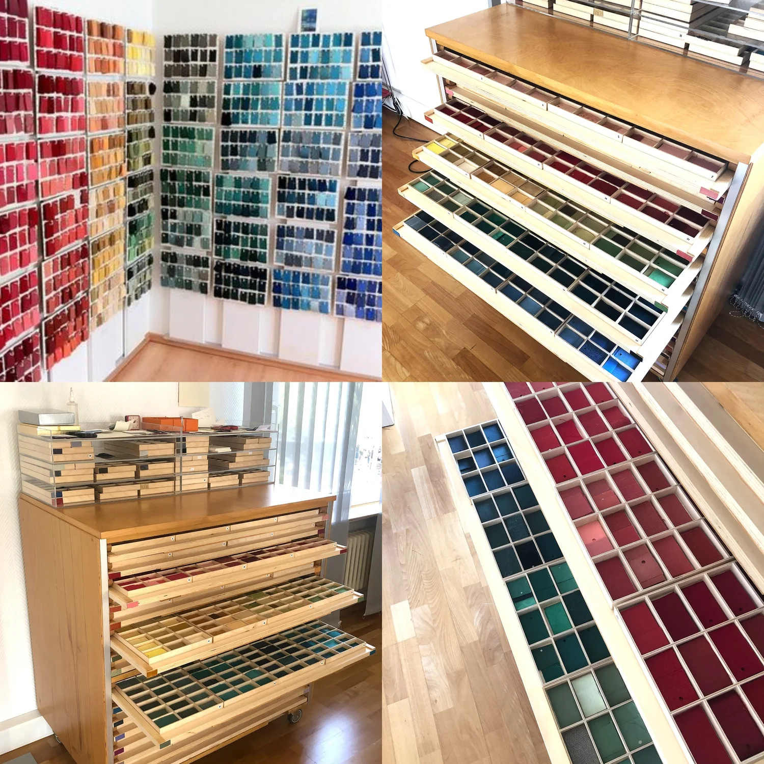 The Tradition of The Color Fabric Swatch Lab — Joan Kosmachuk