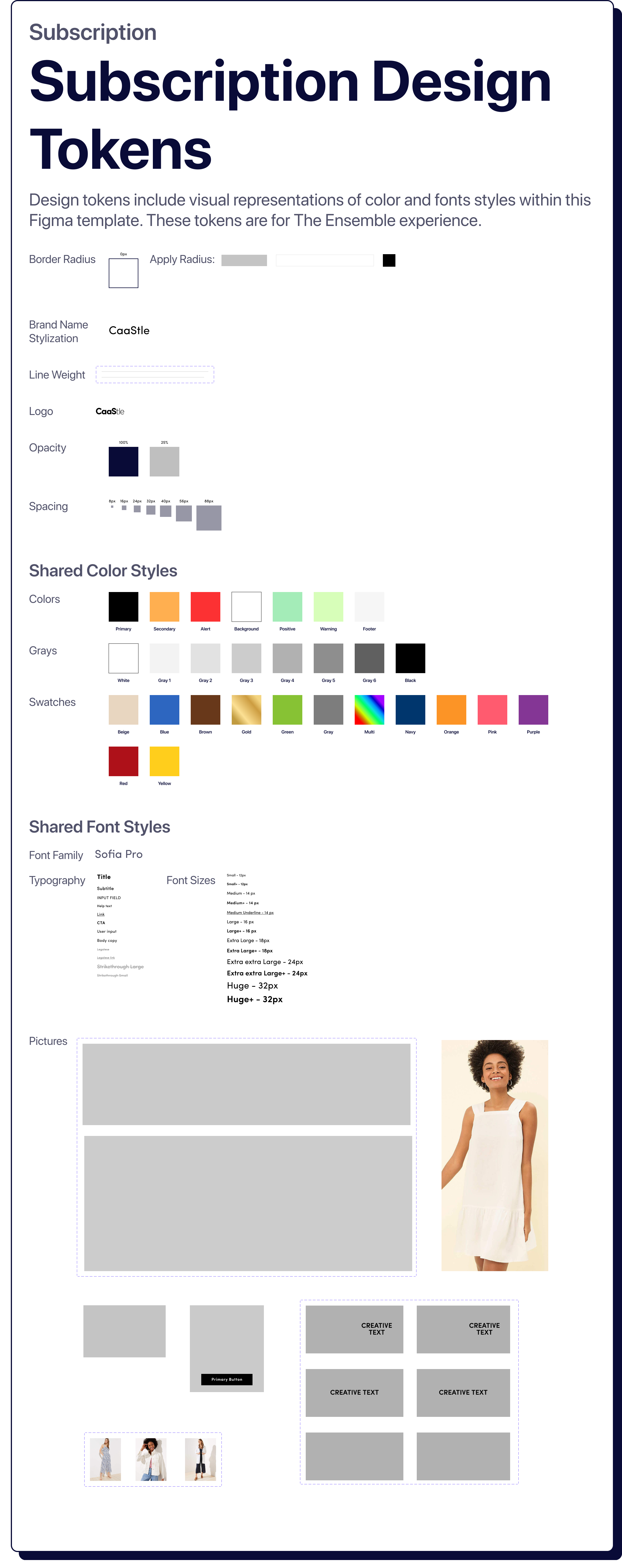 CaaStle Design System — Ana Hernandez