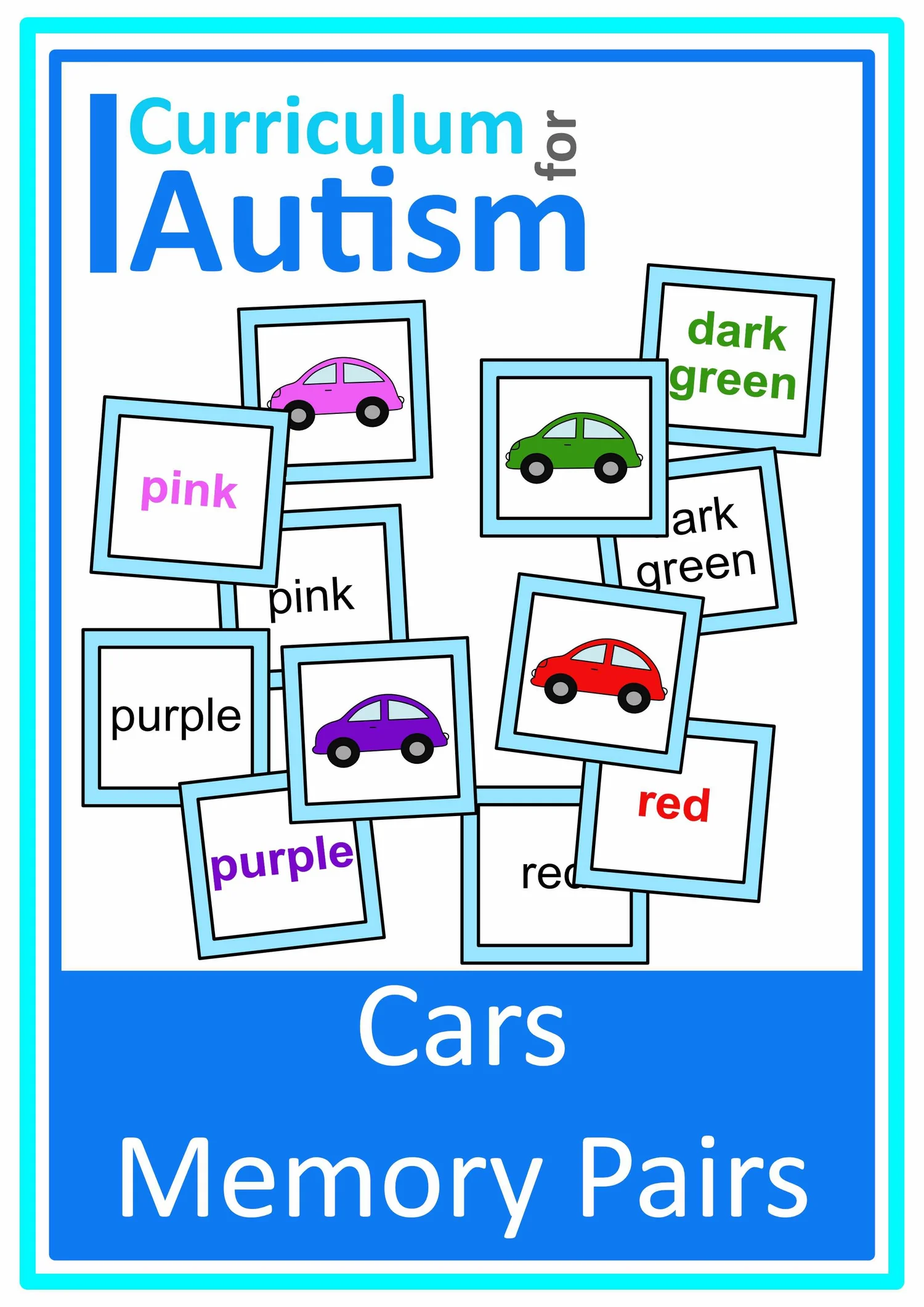Summer Beach Theme Memory Pairs Game Autism Special Education Speech ...