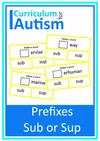 Suffixes -sion and -tion Words Phonics Spelling Cards Autism Special ...