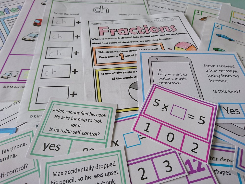 Following Directions Coloring Sheets Autism Special Education Classroom ...