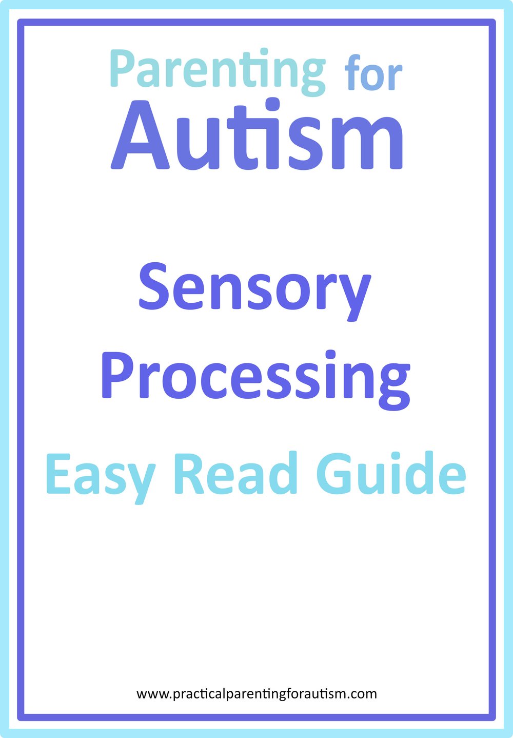 Autism Printable Resources for parents & family carers of autistic ...