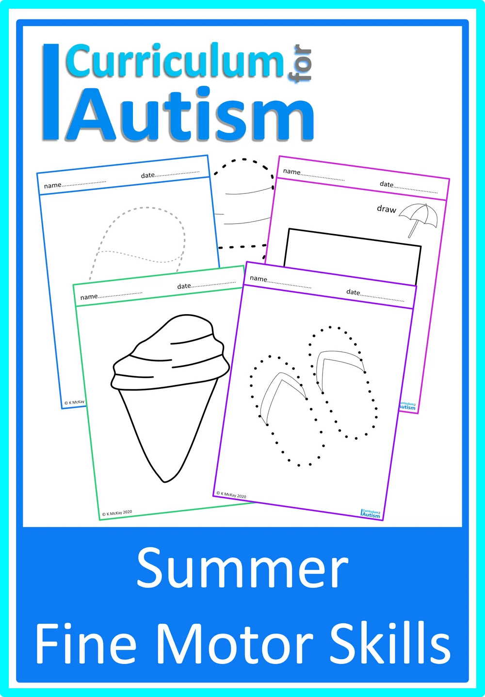 Autism Special Education Fine Motor Skills activities & paper crafts ...
