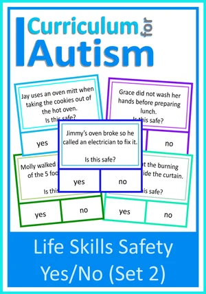 Autism Stop Visual Prompts Behavior Safety Special Education ...