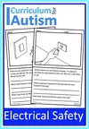 Kitchen Safety Color In Poster Autism Special Education Life Skills ...