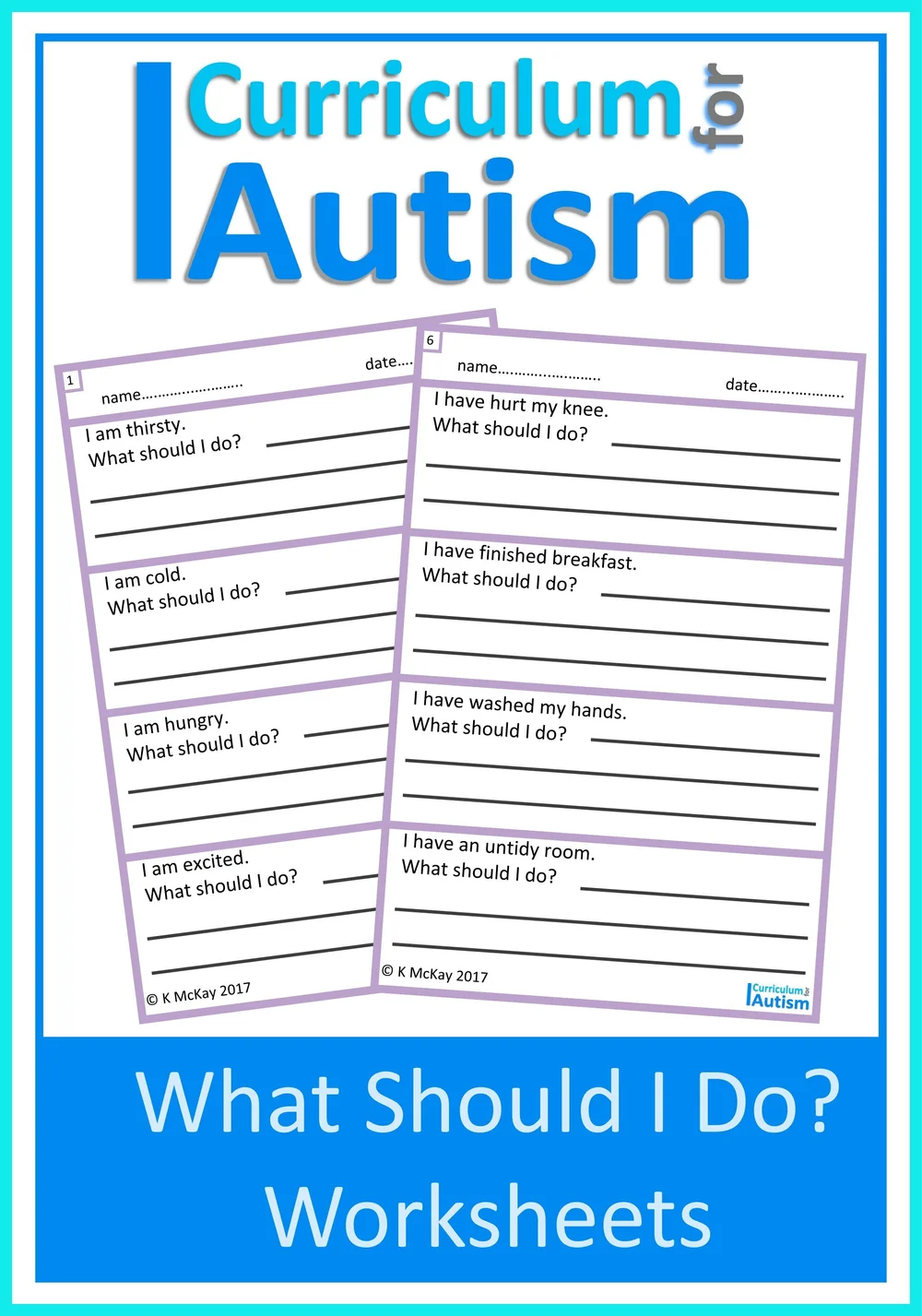 Autism Kitchen Safety Cooking Rules Worksheets Special Education ...
