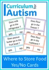 Autism Safety Skills Yes or No Cut & Paste Worksheets Special Education ...