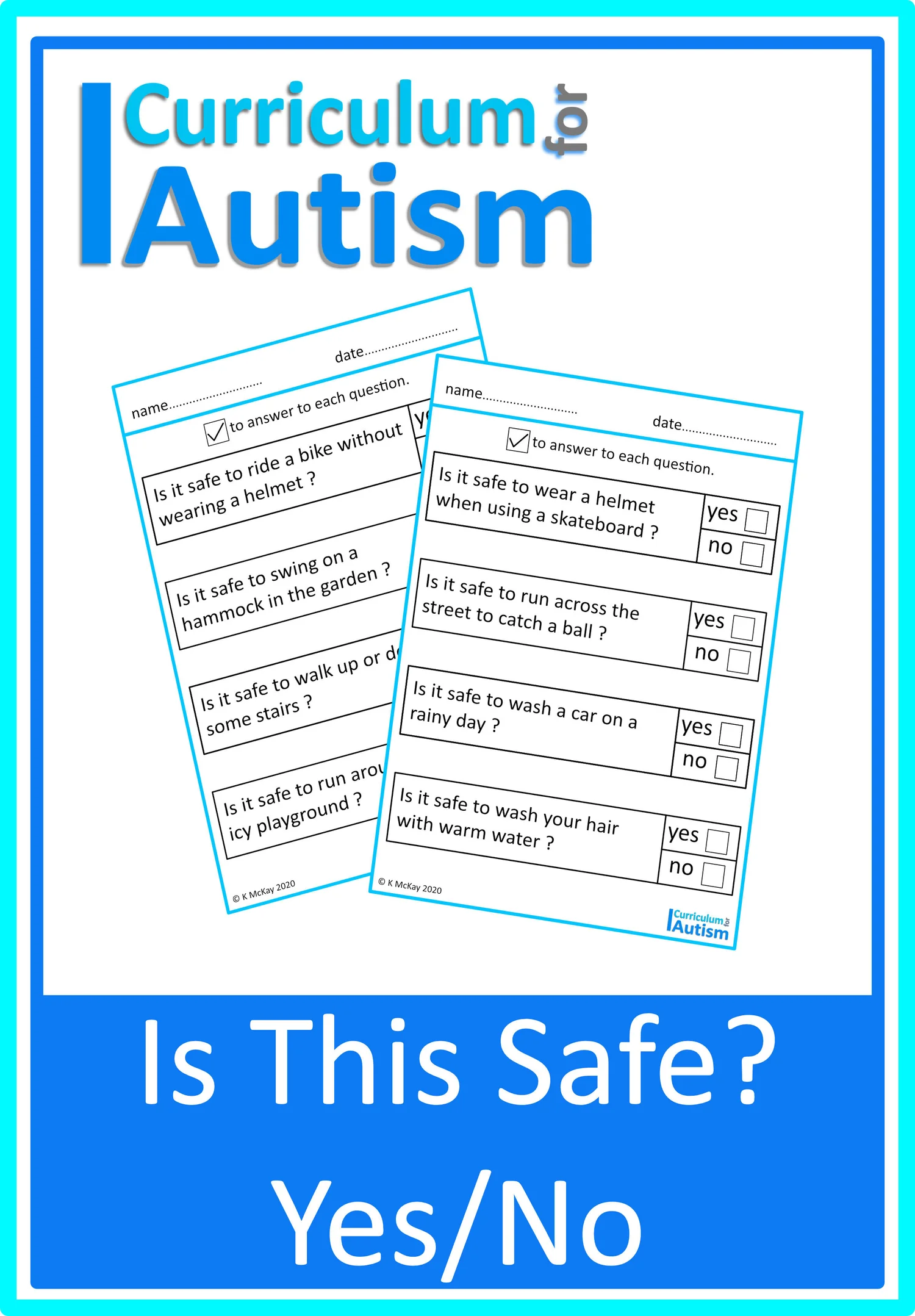 Autism Social Skills & Life Skills special education resources for ...