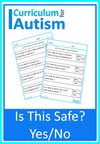 Autism Stop Visual Prompts Behavior Safety Special Education ...