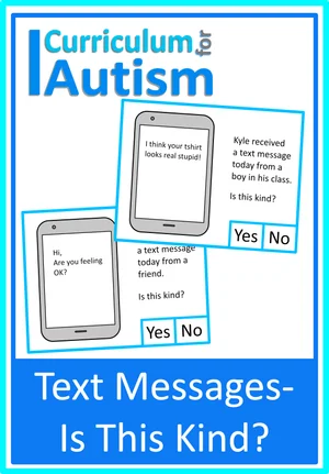 Sharing Yes or No Social Skills Cards Autism Special Education ...