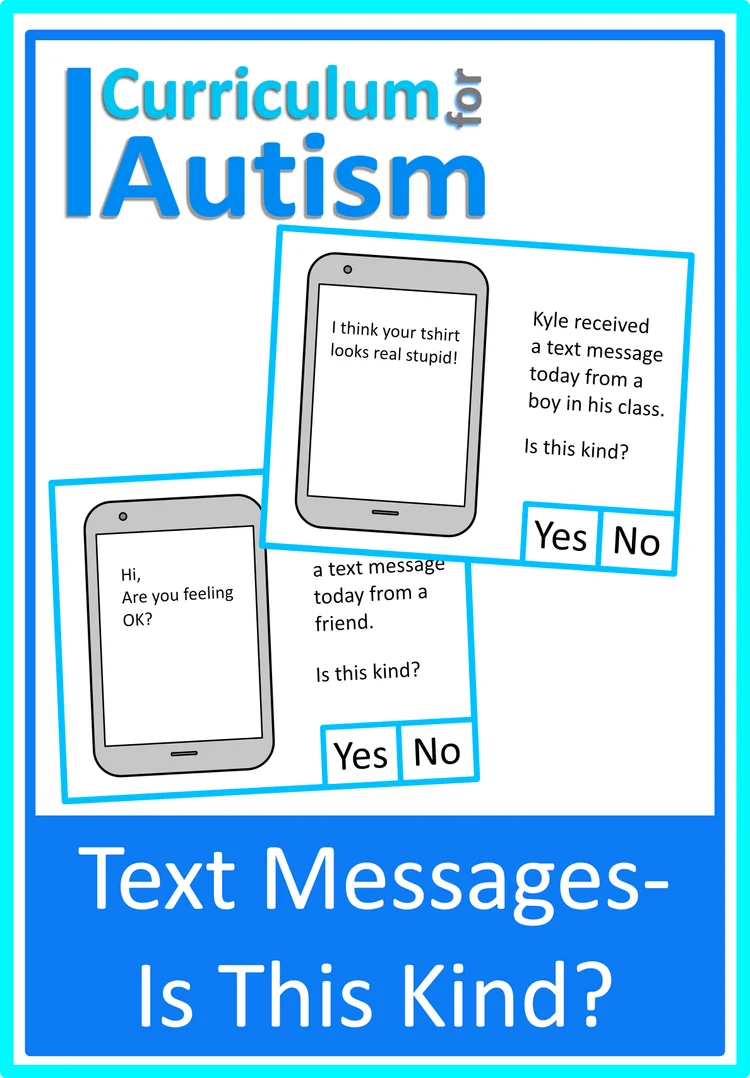 Autism Life Skills Friendship Safety Worksheets Special Education ...