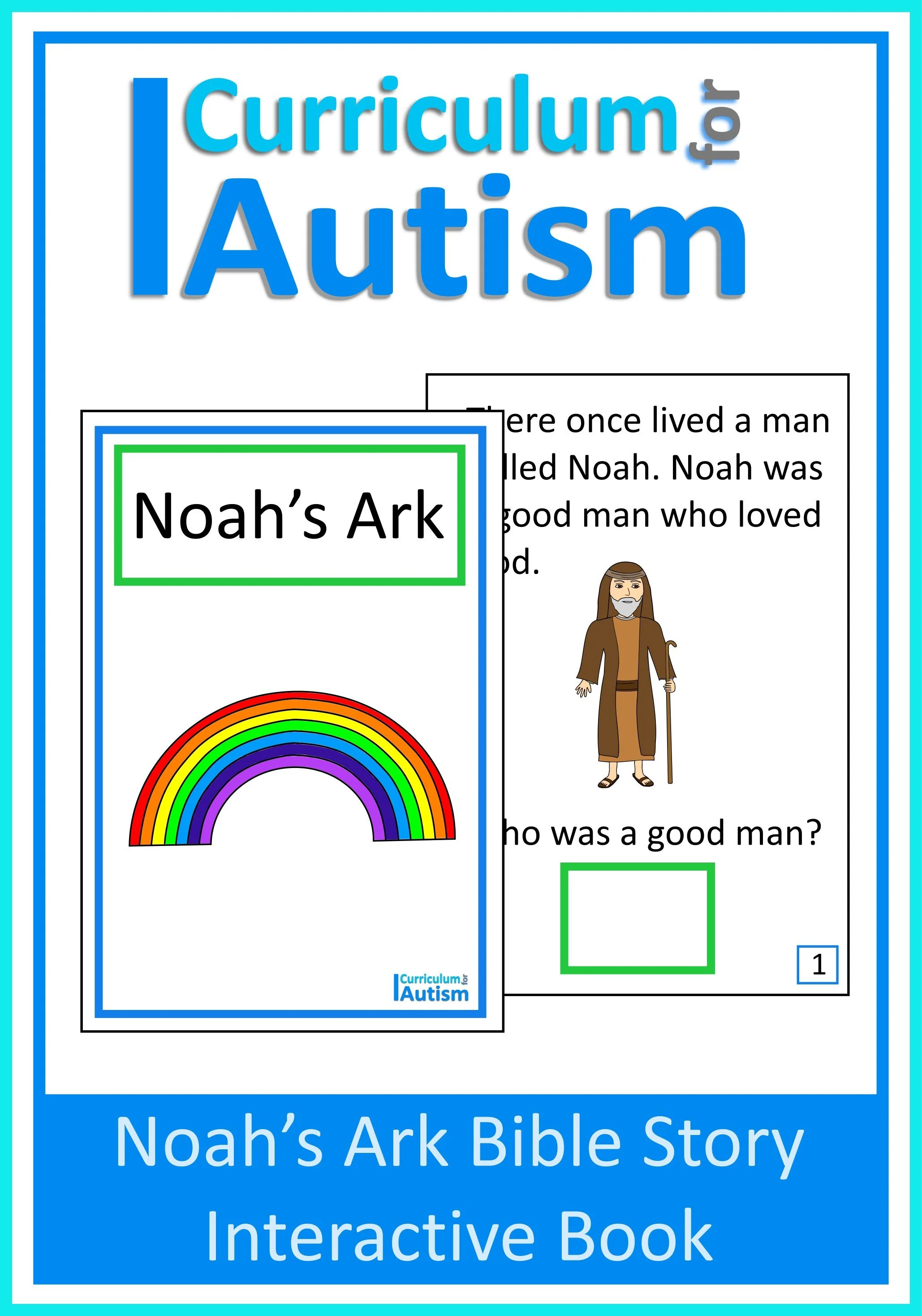 Jesus' 12 Disciples Interactive Book & Flashcards Autism Special Ed ...