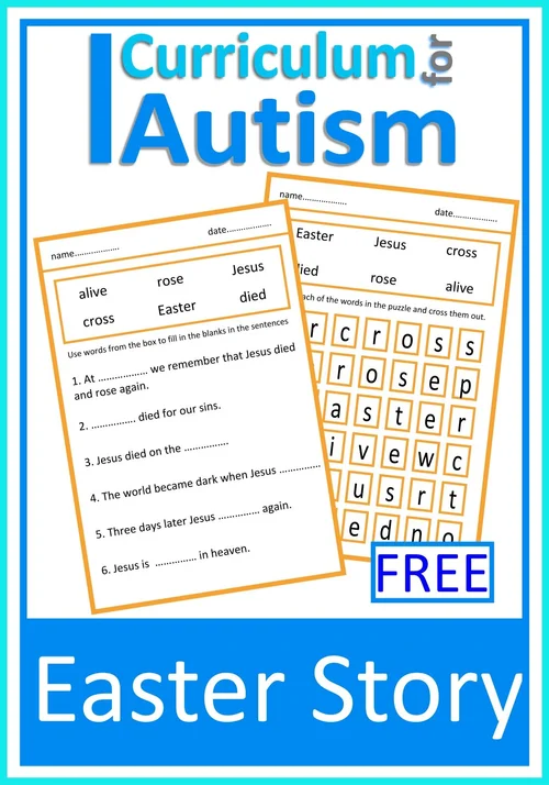 Noah's Ark Errorless Matching Worksheets Autism Sunday School Kids ...