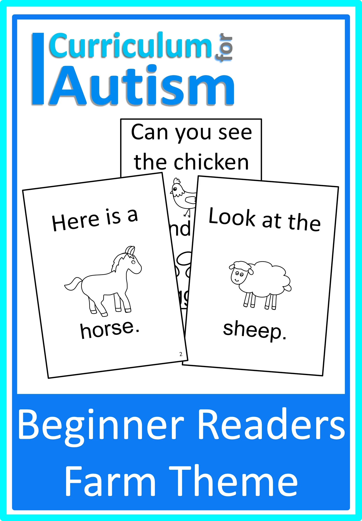 Colors Sight Words Match Clip Cards Autism Special Education ...