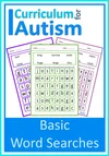 Phonics CVC CVCE CVCC Large Print Word Searches Autism Special ...