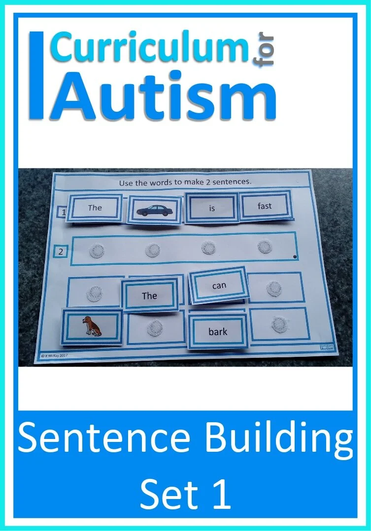 Read Aloud Fluency Sentence Strips Reptiles Autism Special Education ...