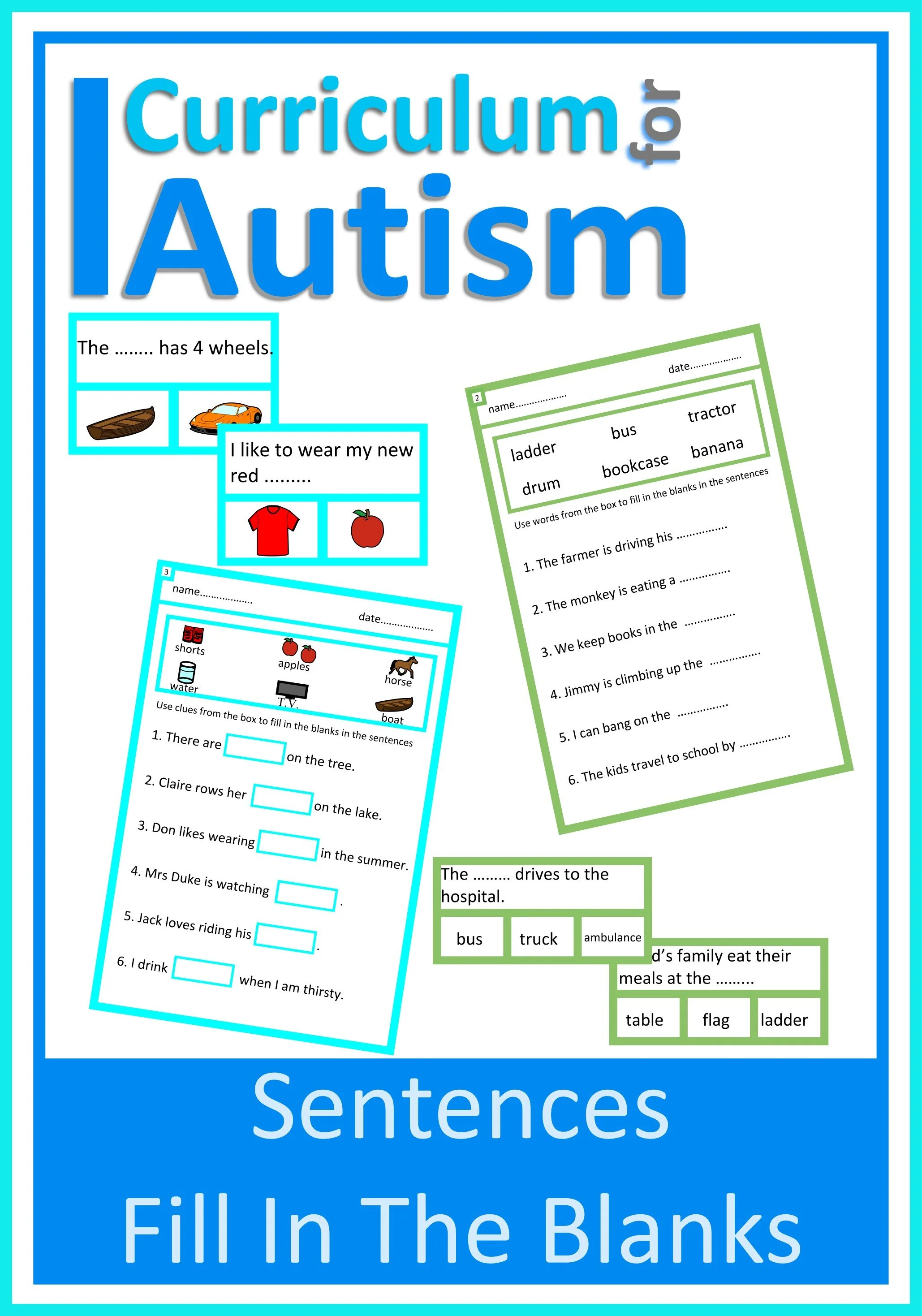 Comprehension Complete The Sentnces Animal Facts Cut Paste Worksheets ...