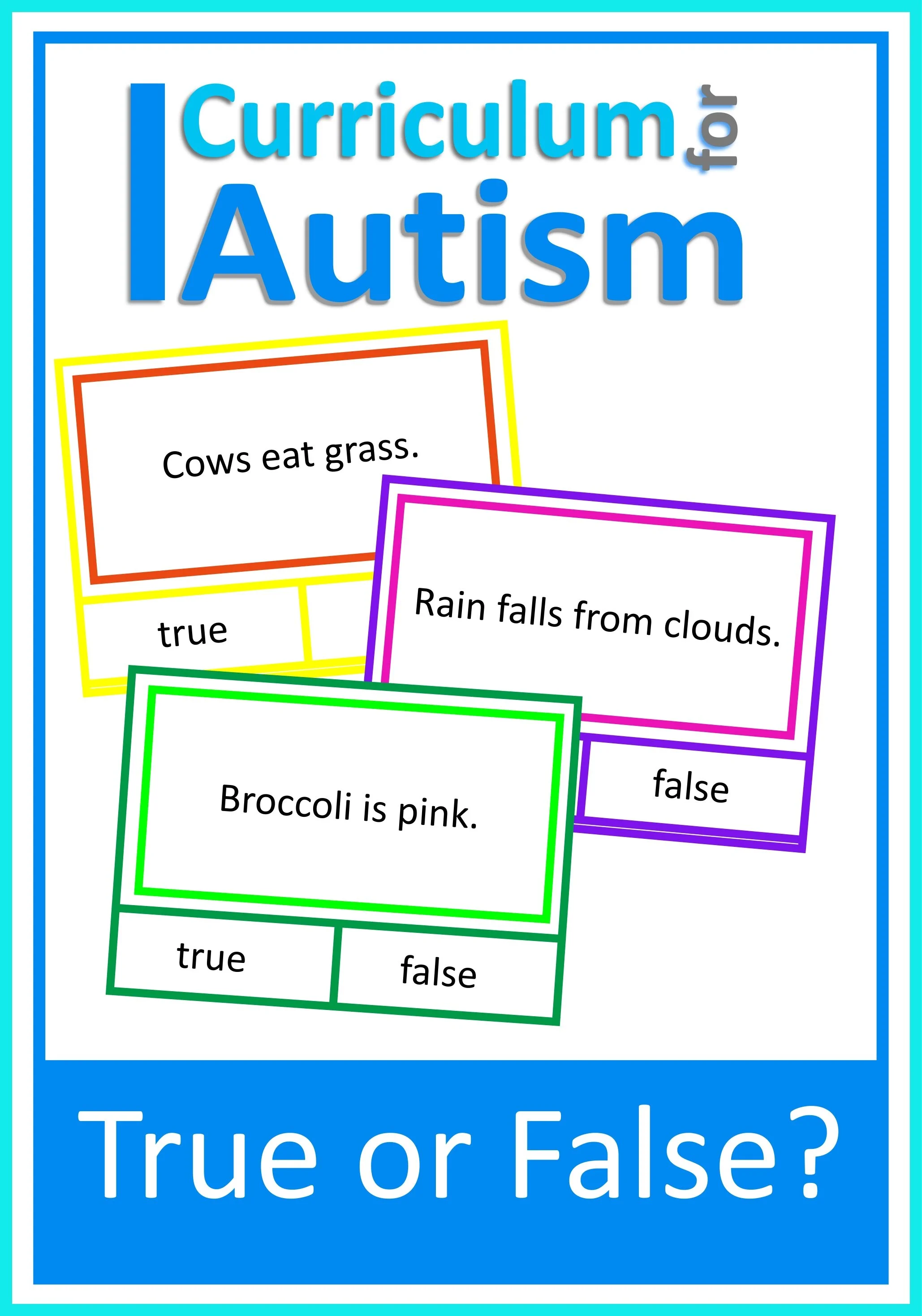 Sentence Level Reading Comprehension Non Fiction Mats Autism Special ...