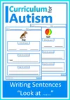 Writing Simple Sentences Sports Worksheets Autism Special Education ...