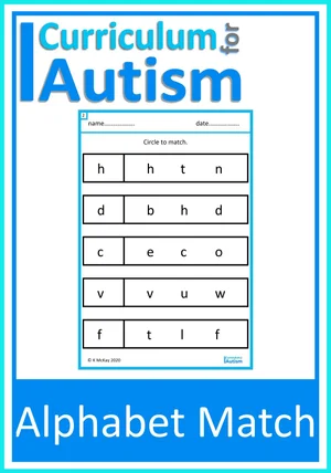 Autism Language & Literacy Skills resources for special education ...