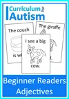 Present Tense Verbs in Sentences Worksheets Autism Special Education ...