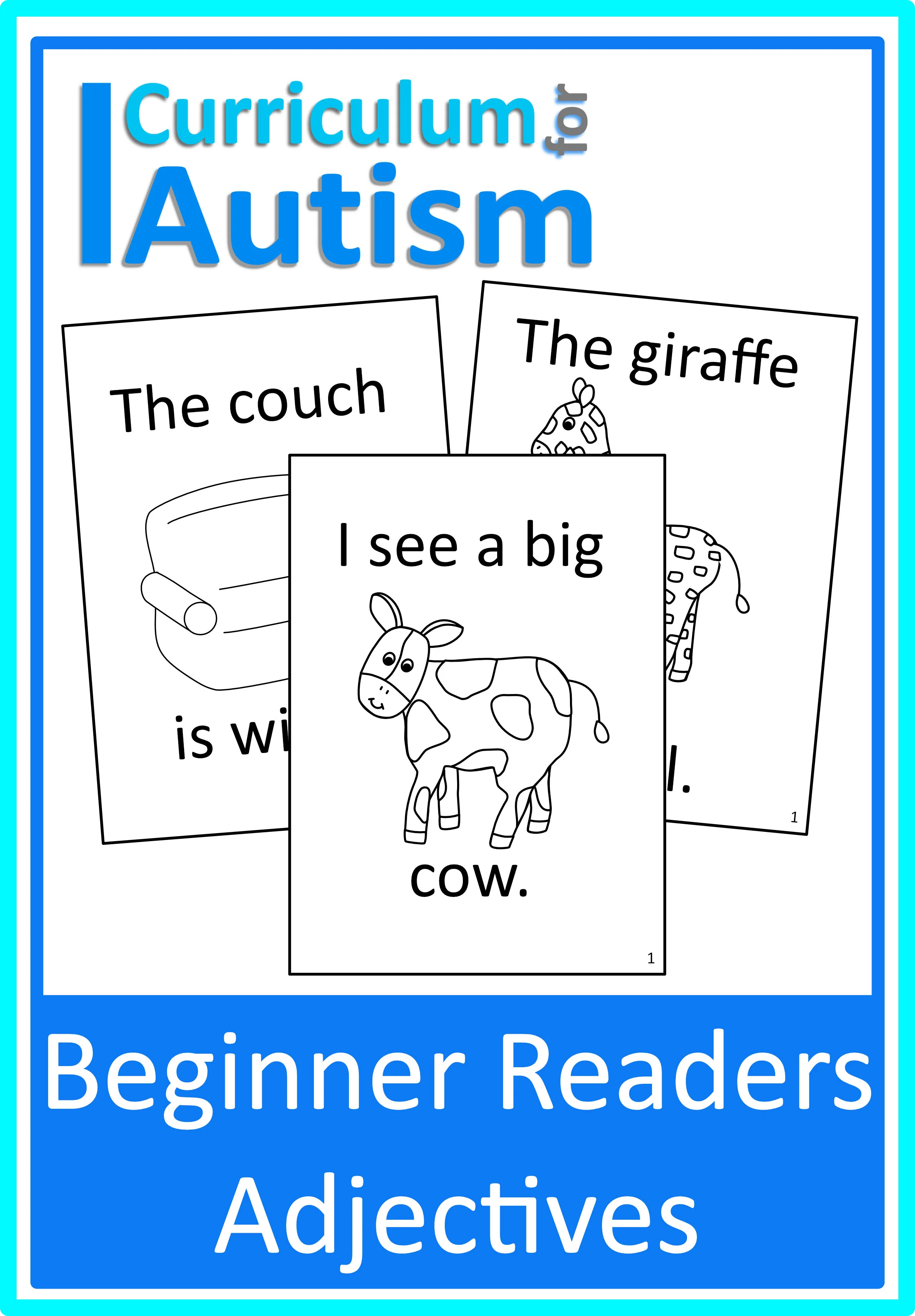 Colors Sight Words Match Clip Cards Autism Special Education ...