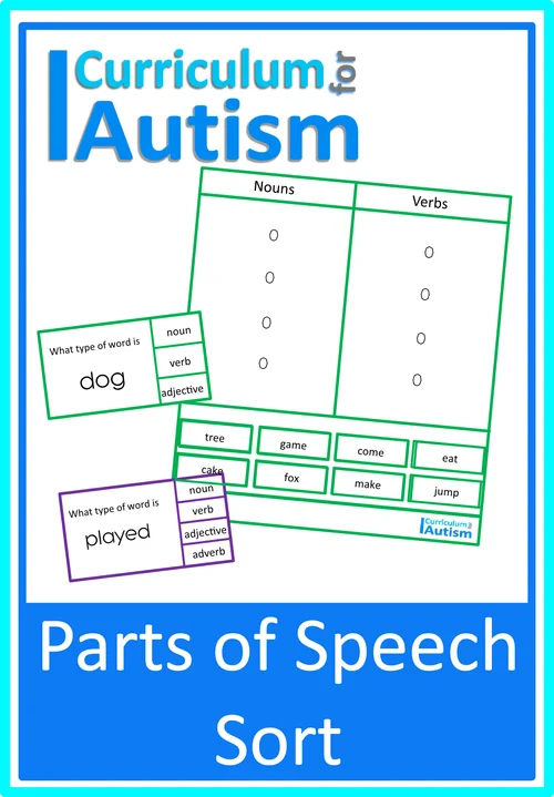 Describing Items Using Adjectives Picture Worksheets Autism Special ...