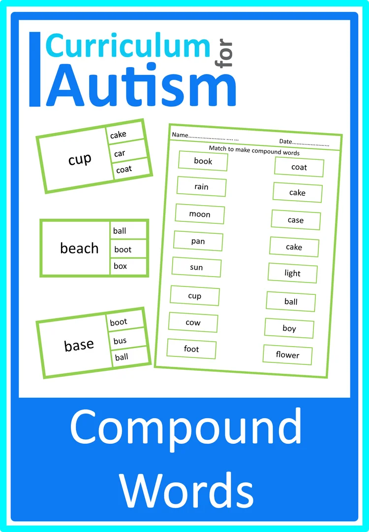 Synonyms & Antonyms Vocabulary Worksheets Autism Special Education ...