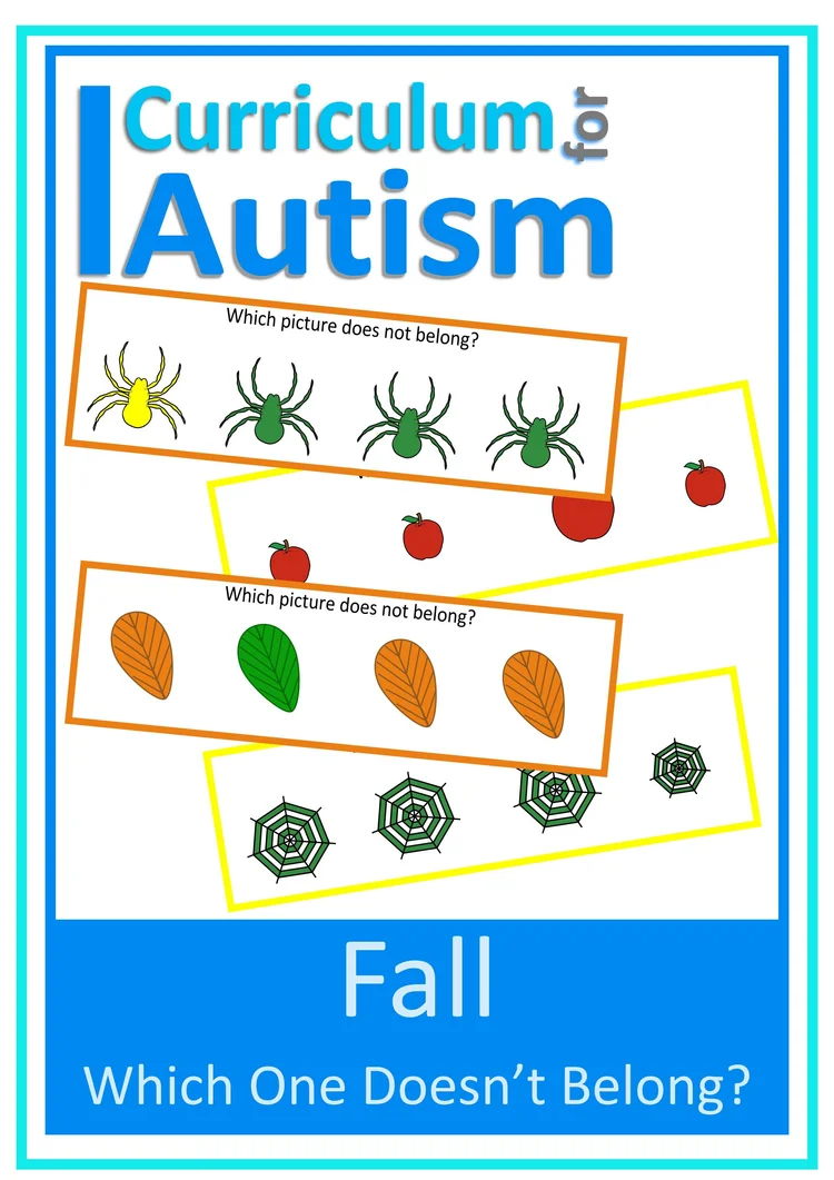 Which One Doesn't Belong? Household Items Picture Worksheets Autism ...