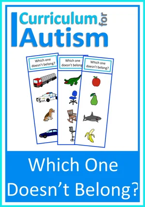 Autism Speech & Language Bigger Or Smaller Comparative Adjectives Task ...