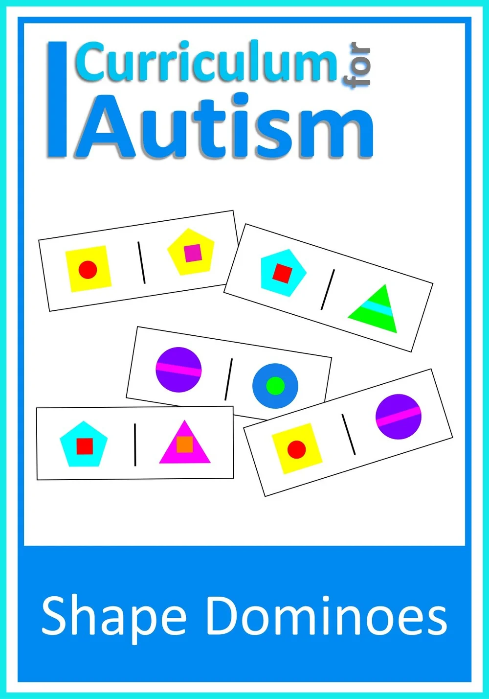 Autism Speech Picture Dominoes Game Clothes & Colors Match Special ...