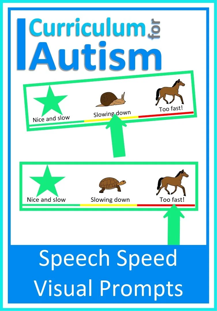 Autism Voice Volume Cards Special Education Self Contained Classroom ...