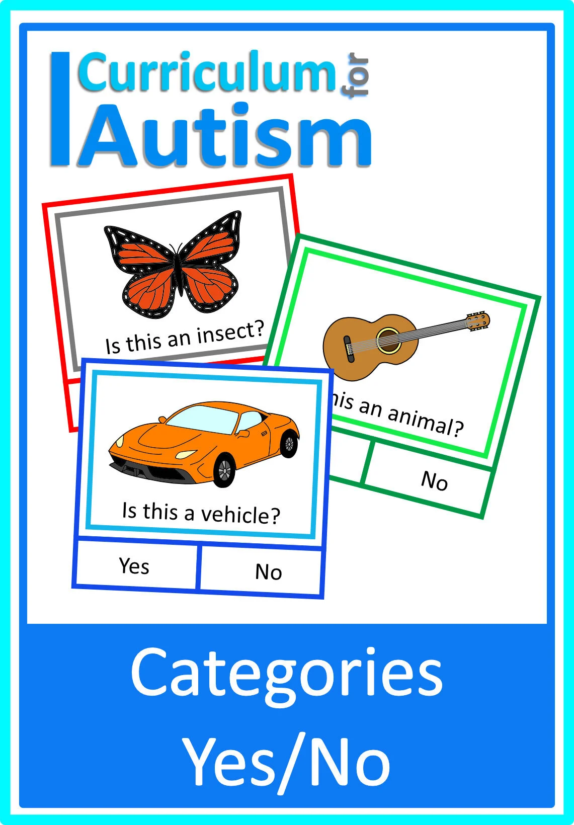 What Doesn't Belong? Negation Worksheets Autism Special Education ABA ...