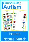 Autism Speech & Language Identical Picture Match Task Cards Dinosaur ...