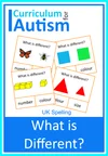 What Doesn't Belong Picture Clip Cards Autism Special Education Speech ...