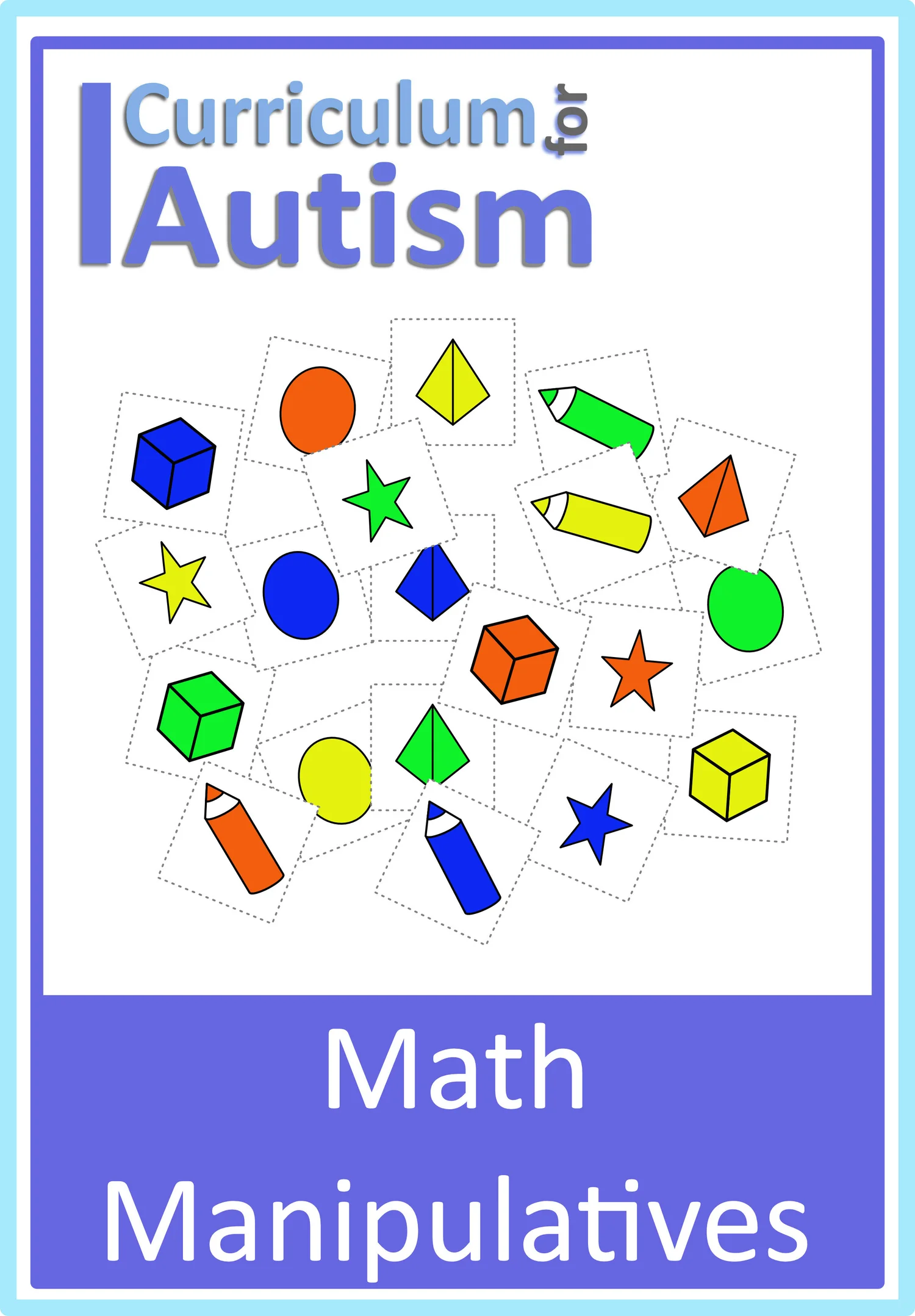 Attributes of 2D Shapes Mats Autism Special Education Self Contained ...