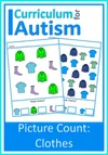 Spring Count to 10 for 1-to-1 Correspondence Autism Special Education ...