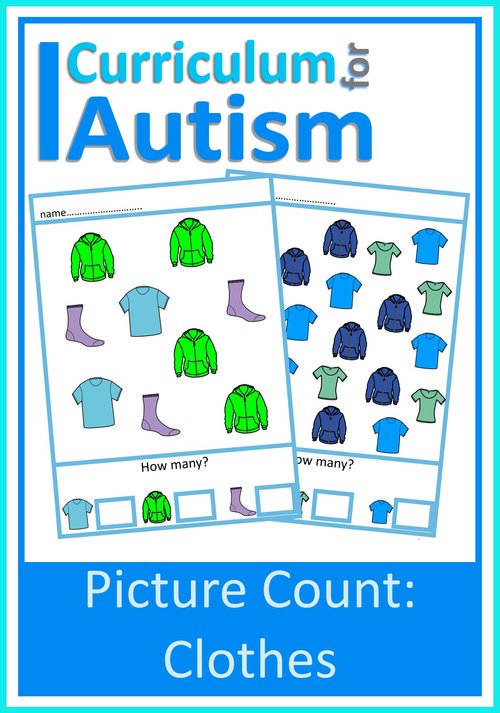 Spring Count to 10 for 1-to-1 Correspondence Autism Special Education ...