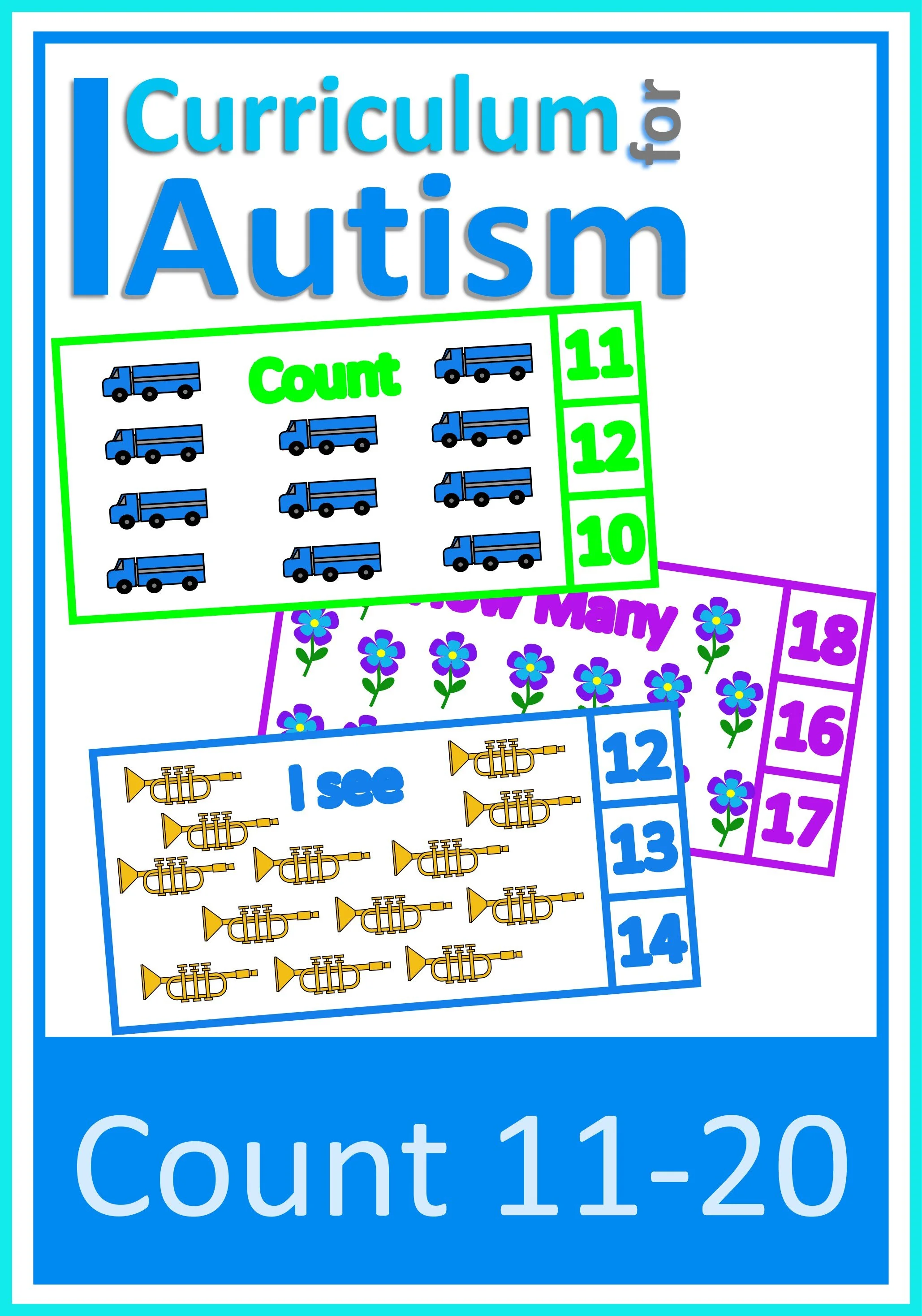 Autism Education 1-to-1 Correspondence Picture Count Activity Special ...