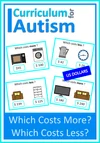 Estimating the Price of Items Money Skills Cards Autism Special ...