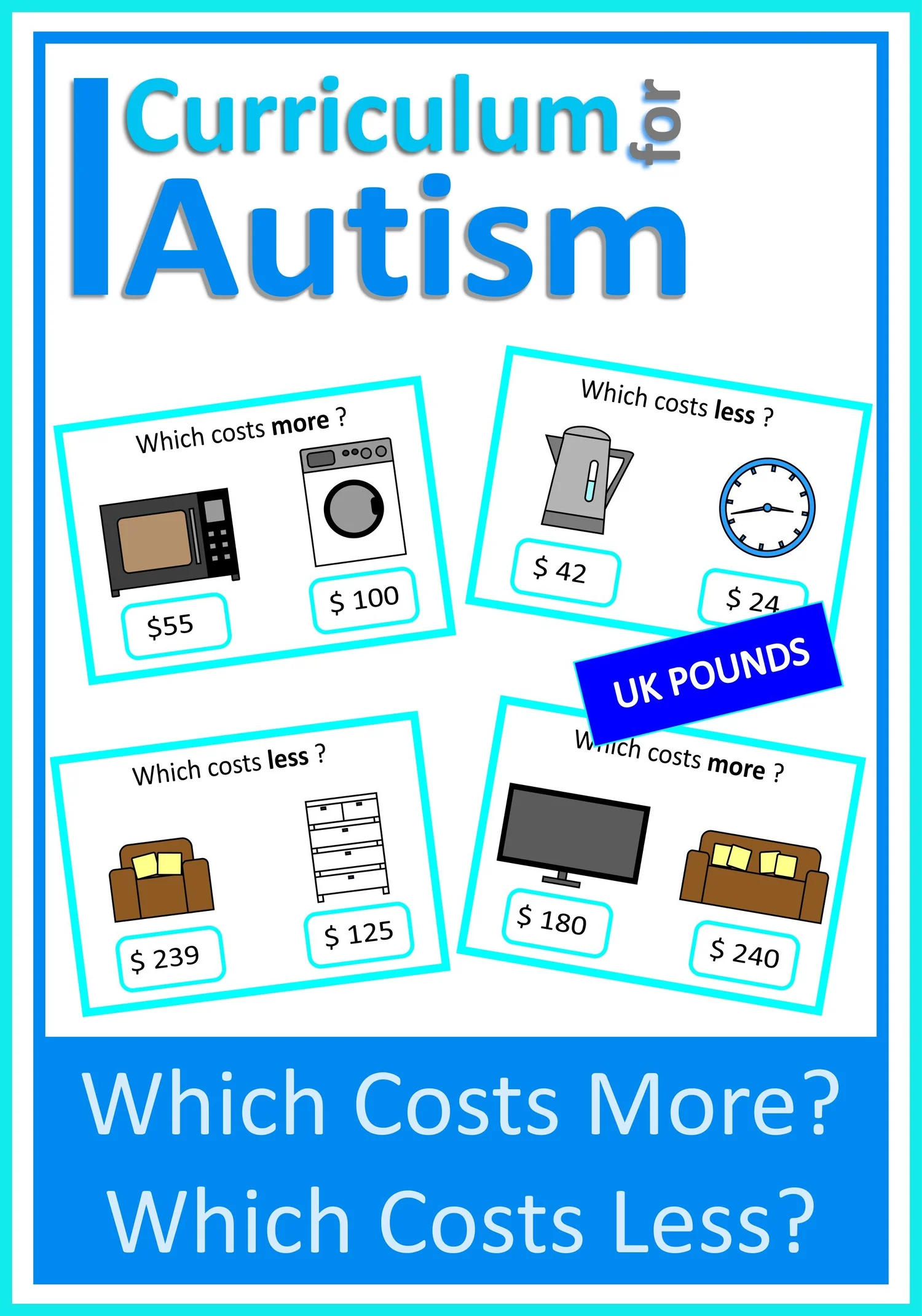 Budgeting Worksheets Do They Have Enough Money Autism Special Education ...