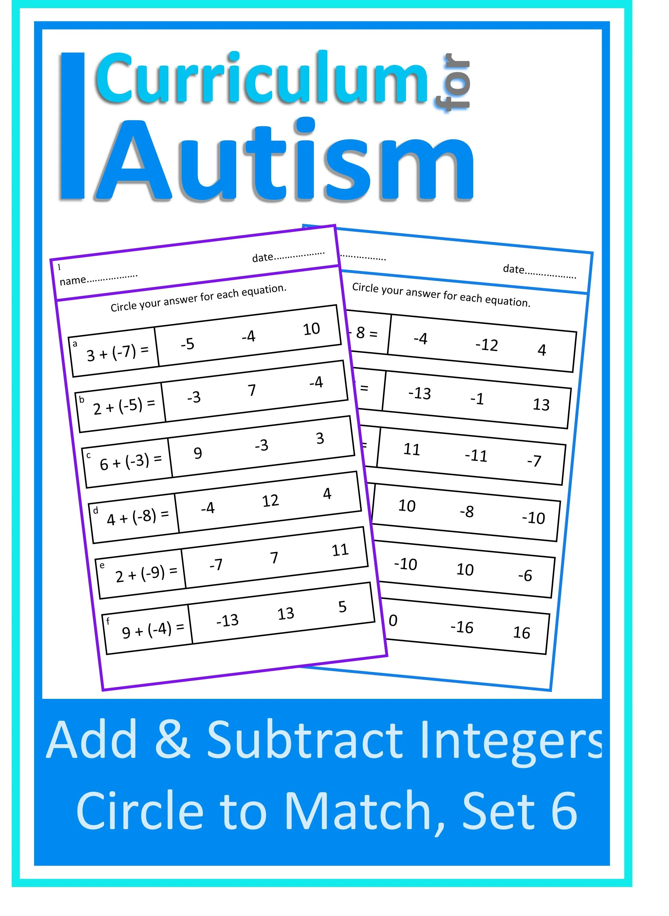 Odd or Even Numbers Sorting Mats Autism Special Education Self ...