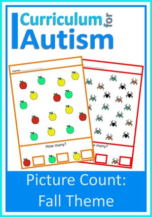Autism & Special Education Math Worksheets, Cards & Activities for ...
