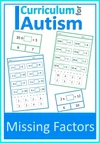 Properties of Multiplication Visual Notes Worksheets Autism Special ...